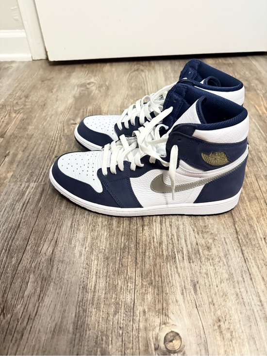 Jordan | Shoes | Air Jordan Retro Navy White Silver Mens | Poshmark